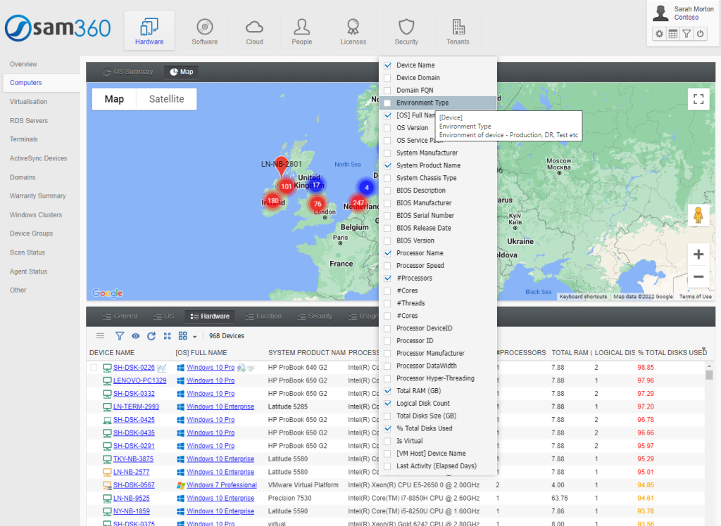 Sam360 IT Asset Management For Managed Service Providers - Sam360
